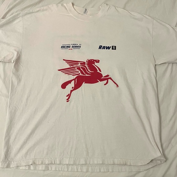 Los Angeles Apparel | Shirts | Mobil Racing Pegasus Graphic Tee | Poshmark